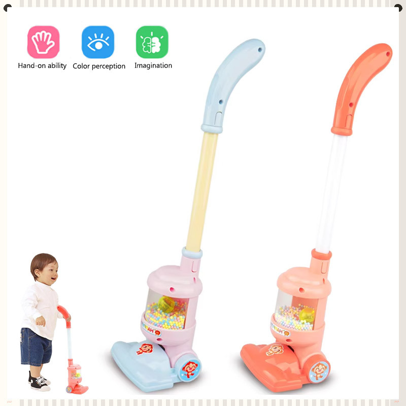 Kids Kids Pretend Play Vacuum Cleaner Stimulation Toy Playset Toddler ...