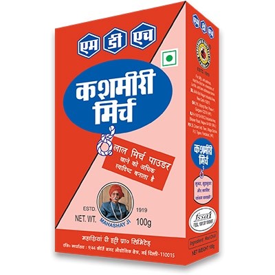 MDH Kashmiri Mirch - Red Chilli Powder 100gm | Shopee Singapore