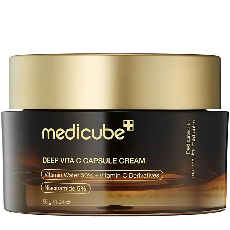 Medicube Deep Vita C Capsule Cream 55g/Moisturize And Remove Facial Spots Exp-2026.10 | Shopee ...