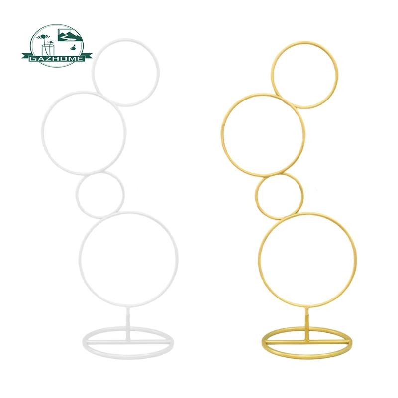 [Garende] Wedding Arch Stand Flower Arch Frame 4 Tiers Garland Frame ...