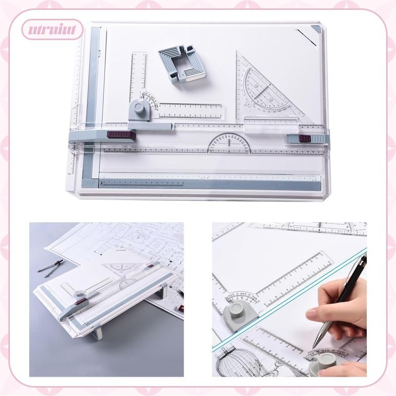 [utruiut] A3 Drawing Board 57x37cm Graphic Drafting Table Draw Table ...