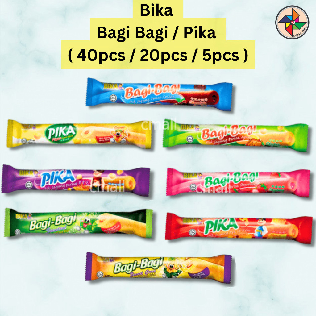 [CM] Bika Bagi Bagi / Pika Stick Crunchy Stick Stick Jagung ( 40pcs ...