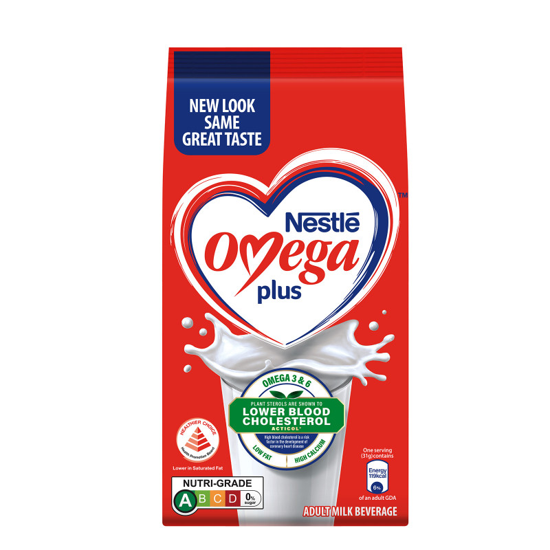 Nestle Omega Plus Acticol Refill 550g | Shopee Singapore