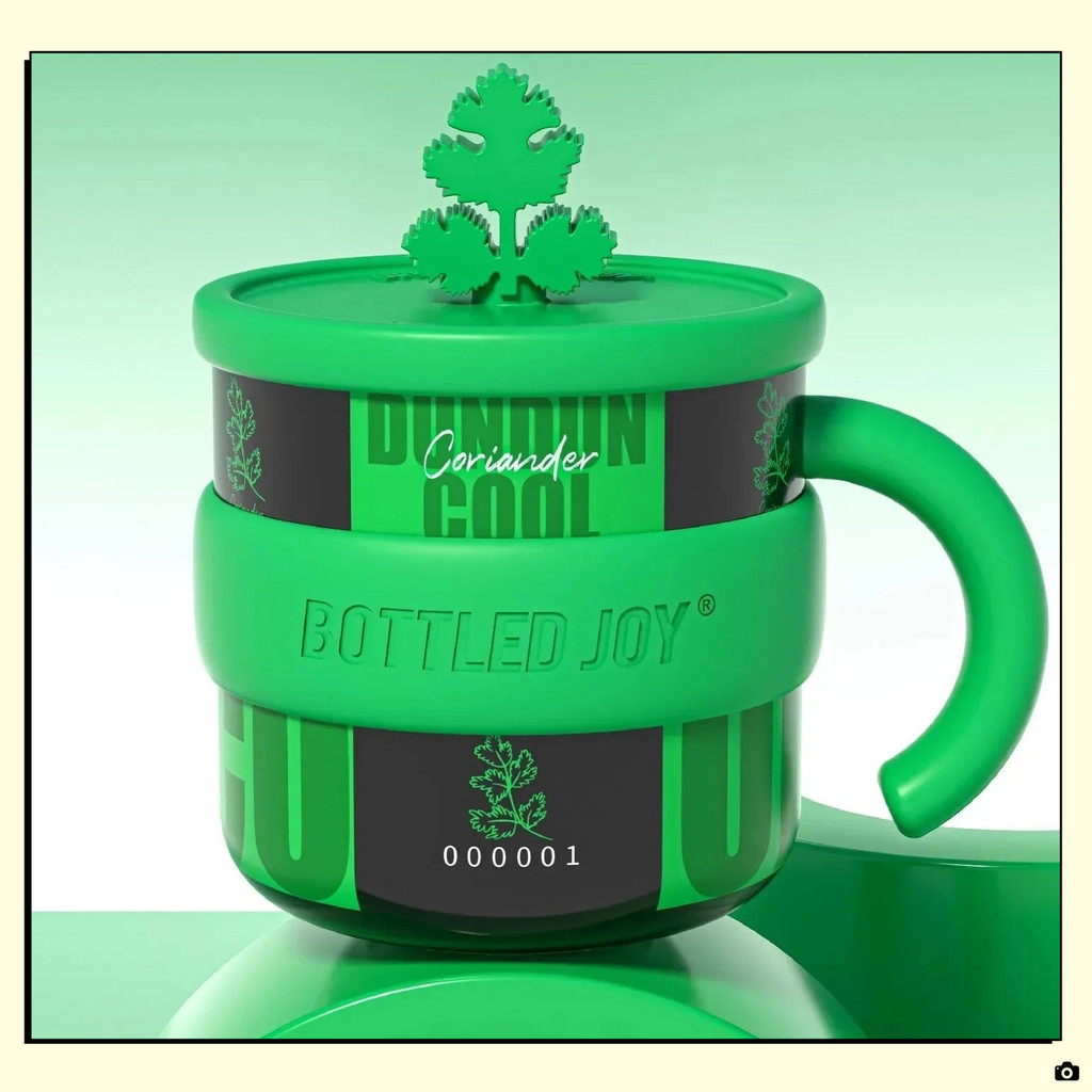 2025 BOTTLED JOY Coriander Ton Stainless Steel 450ml Insulated Mug ...