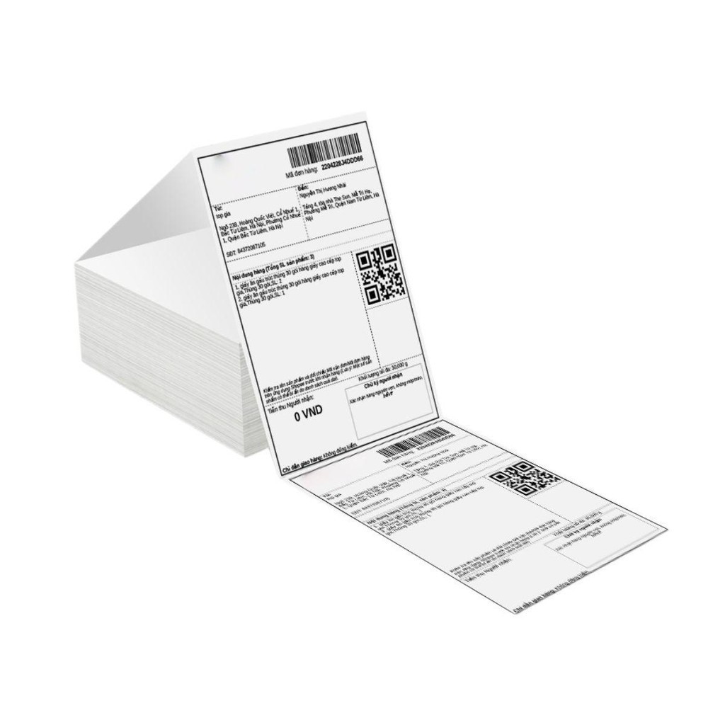 A7 AYIN thermal paper, 500-sheet file, print orders for e-commerce ...