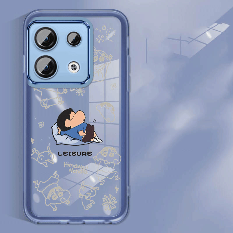 Xiaomi POCO X6 Pro x6Pro M6 Pro X5 Pro Lovely Shin-chan Case Matted ...