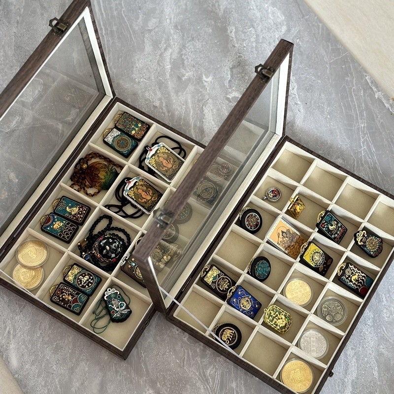 Sg SELLER Thailand Amulet Black Amulet Storage Box Amulet Box Anti-Wood ...