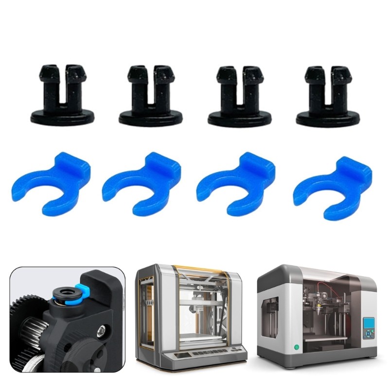R* PTFE Bowden Tube Fasteners 4mm Pneumatic Couplings Clip for 3D ...