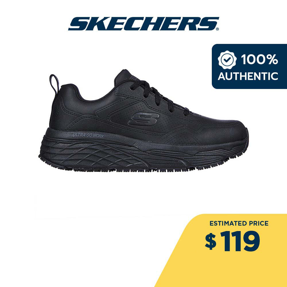 Skechers Women Work Max Cushioning Elite Slip Resistant Shoes - 108049 ...