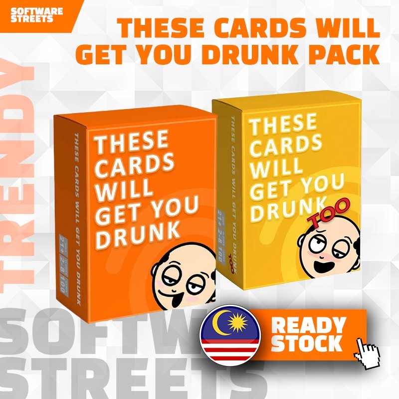 These Cards Will Get You Drunk - Fun Drinking Game Cards Board Game ...