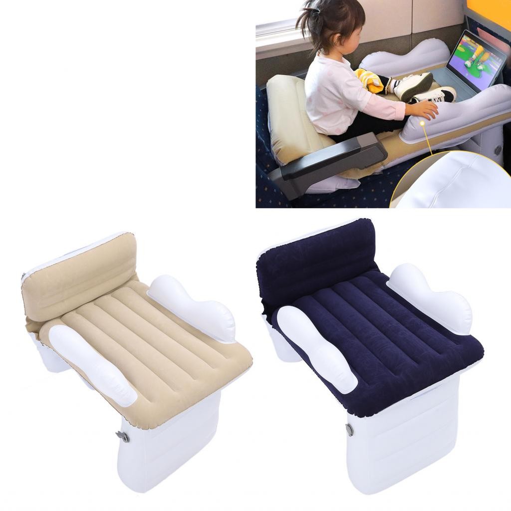 Buybest1 Inflatable Kid Airplane Bed Quick Inflation Sturdy PVC Seat ...