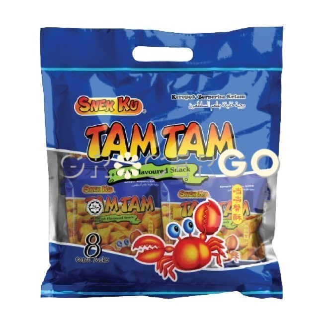 Tam Tam Crab Flavoured Snack (8 x 22.5g) | Shopee Singapore