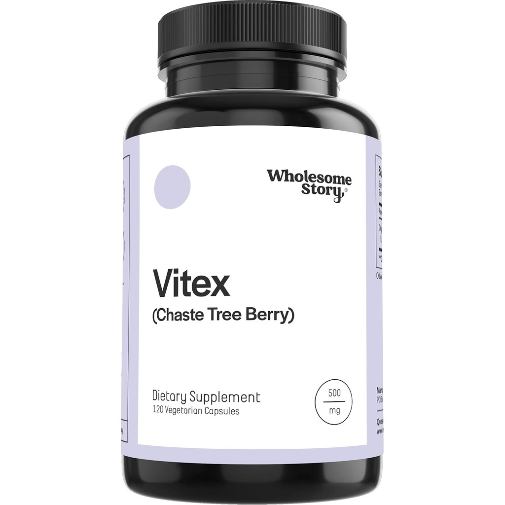 Wholesome Story Organic Vitex Chasteberry Supplement for Women | Vitex ...