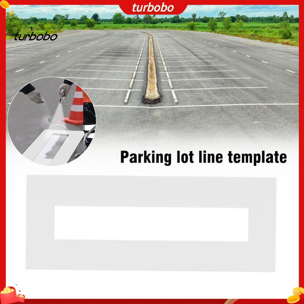 turbobo Road Marking Template Foldable Reusable Parking Lot Line ...