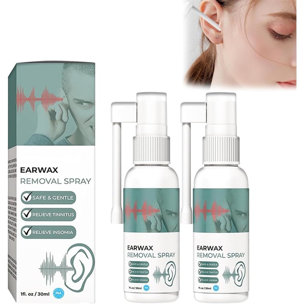 30ml Hearing Restoration Spray, Earwax Cleaning Spray,Medilisk Tinnitus ...