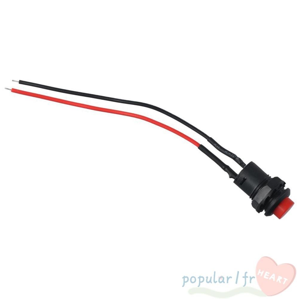 POPULAR1 Latching Pushbutton Switches, 12mm Mini, Push Button on ...