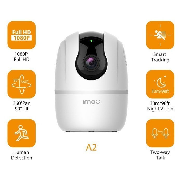 Imou Ranger A2 2MP Wifi Indoor Smart Security Camera IP Cam Ranger A2 ...
