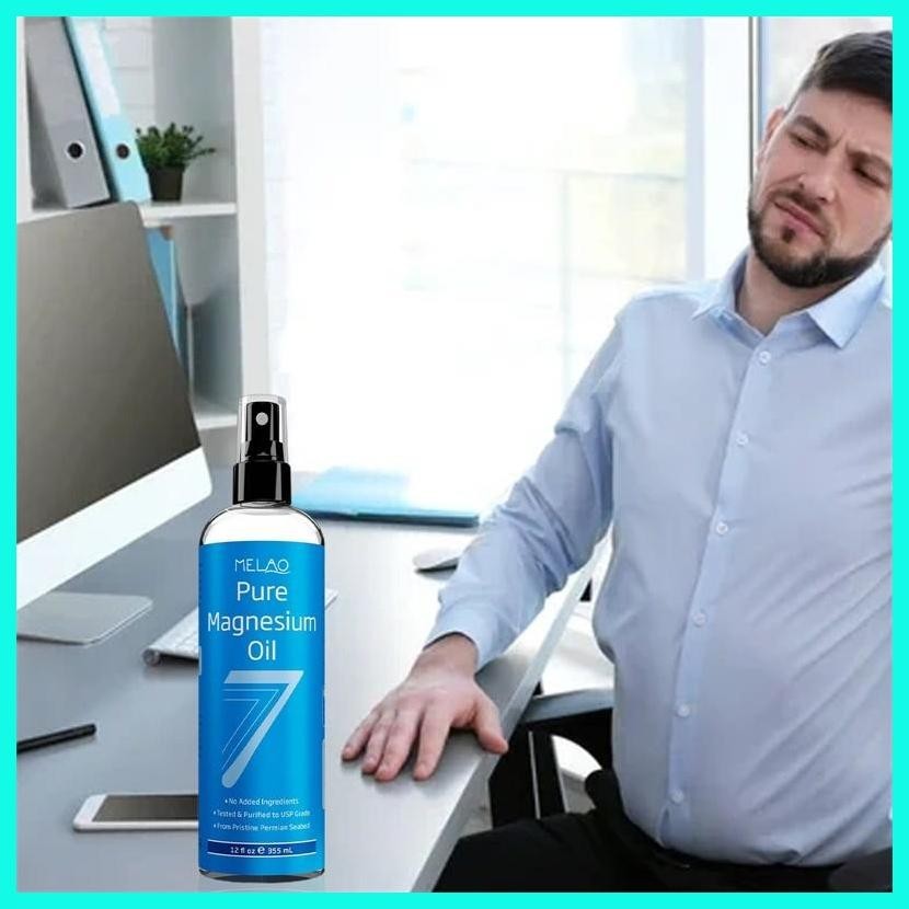 Magnesium Oil 355ml Effective Magnesium Foot Organic Muscle Soothing ...