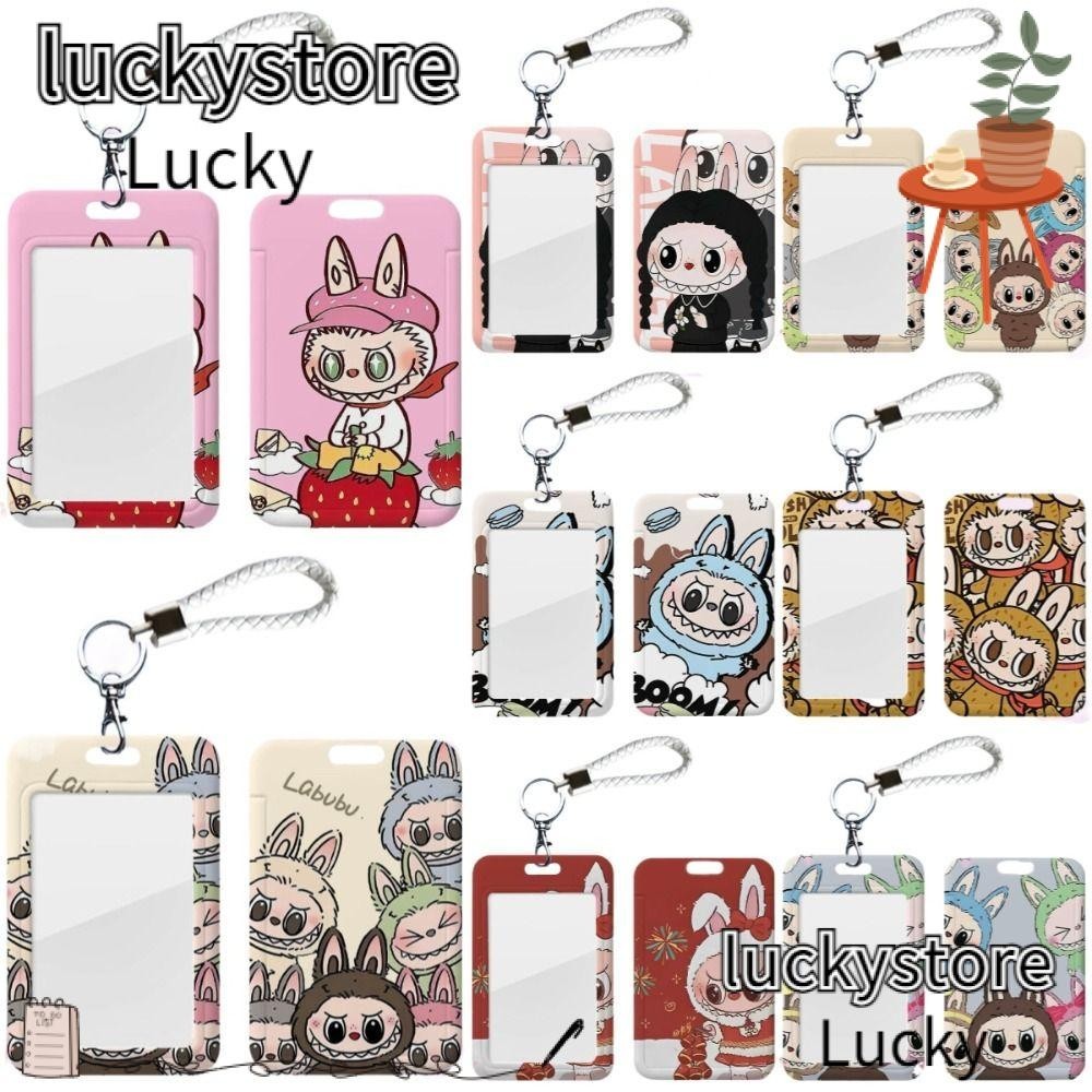LUCKY Labubu Card Sleeve, Cartoon Image for Bubble Mart PVC Labubu Card ...