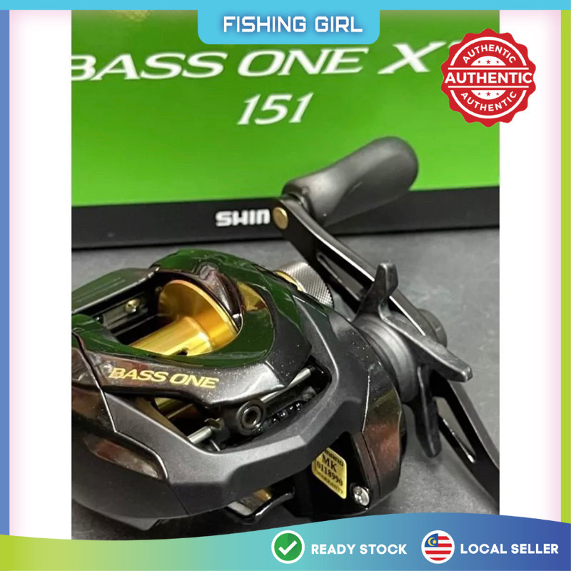 SHIMANO BASS ONE XT 151 CASTING REEL - LEFT HANDLE 🔥Ready Stock🔥 100% ...