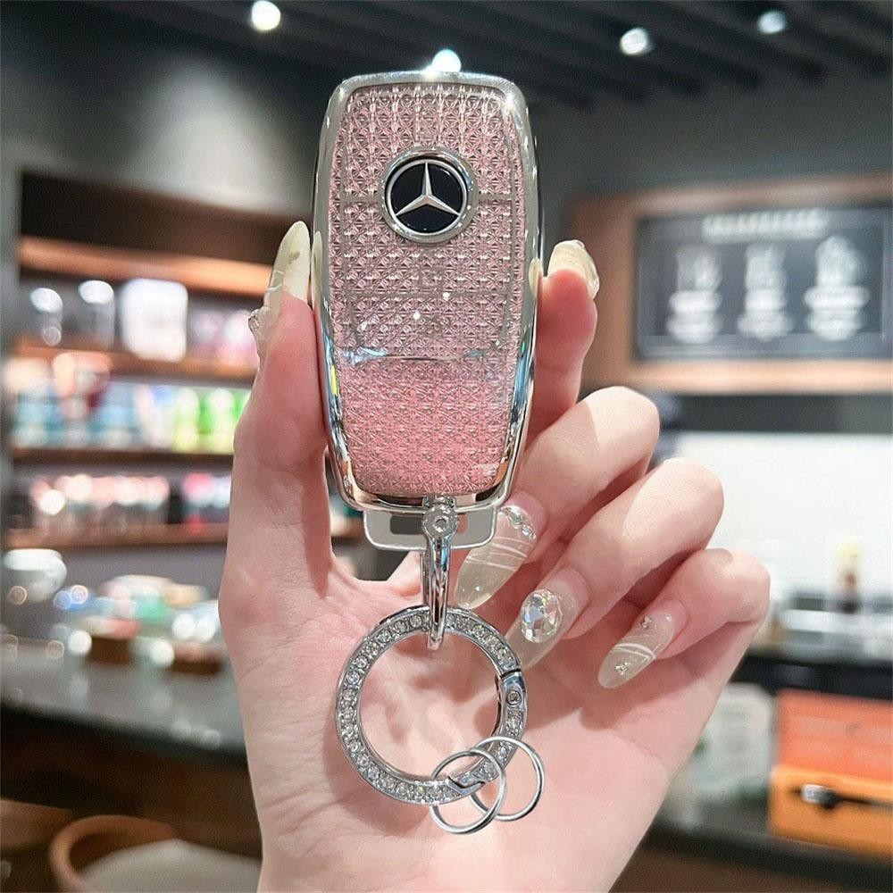 TPU Car Key Case Cover, Fit for Mercedes Benz E C S GLC Class E200 E400 ...