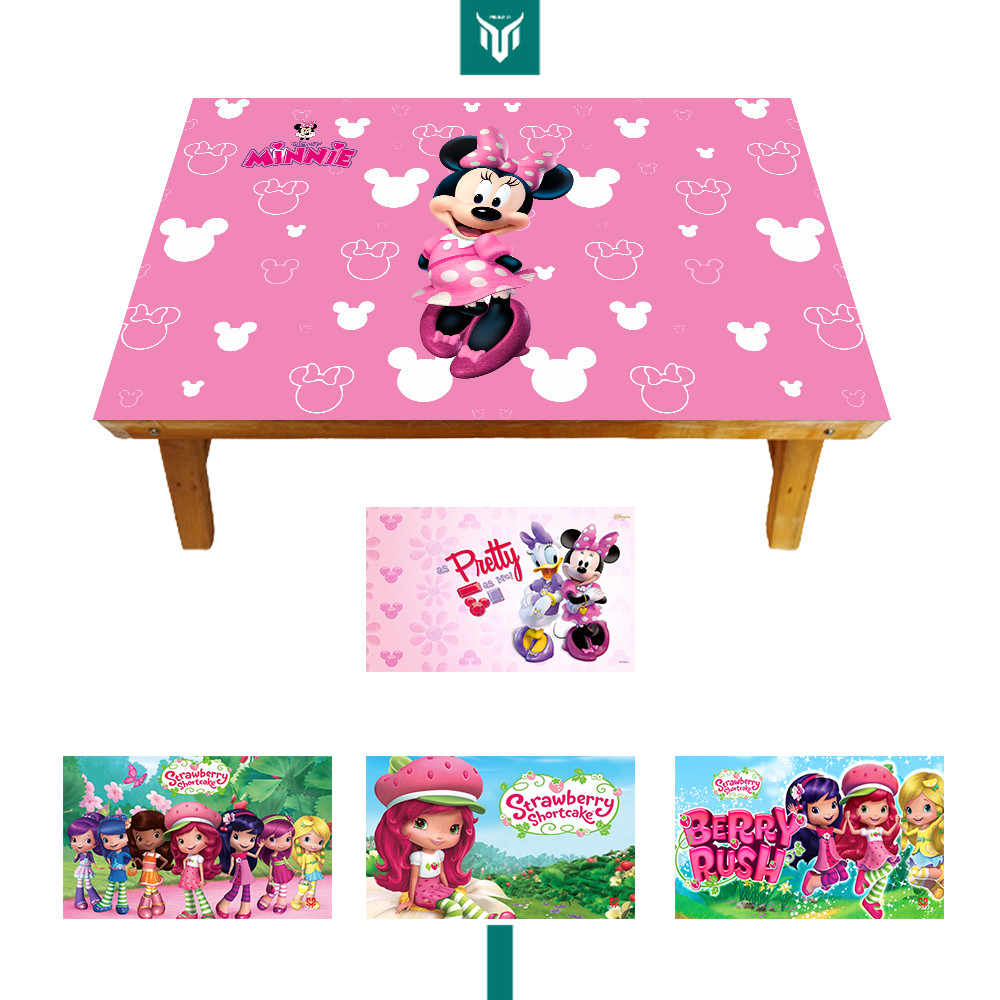 Minnie Mouse Strawberry Shortcake Children's Character Folding Study ...