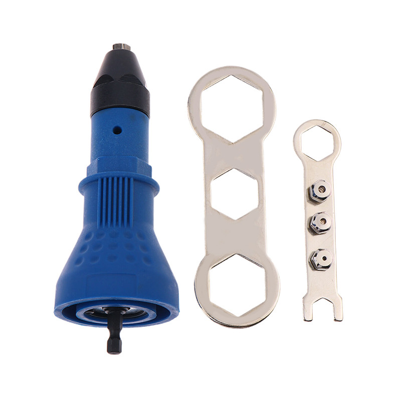 Electric Rivet Nut Pull Drill Riveter Conversion Adapter For Cordless ...