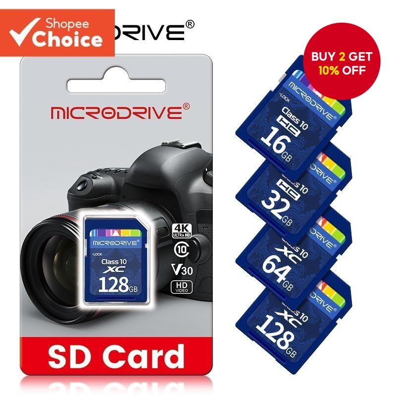 Red MicroSD Card 32GB-256GB U3 Class 10 - High Speed 4K TF Card for ...