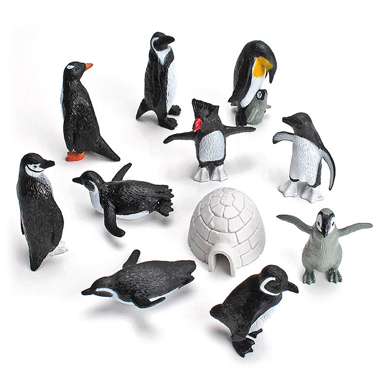 SUPERTOY Realistic Polar Animals Model Figurines Horse Farm Toy Arctic ...