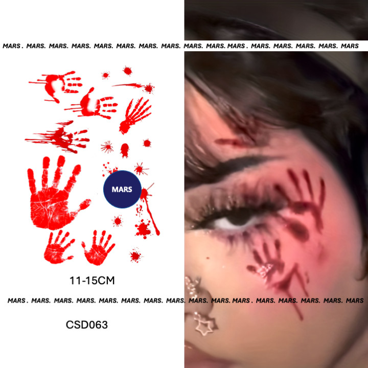 【Mars Tattoo】Common Tattoo, Colored Tattoo, Long Lasting,Temporary ...