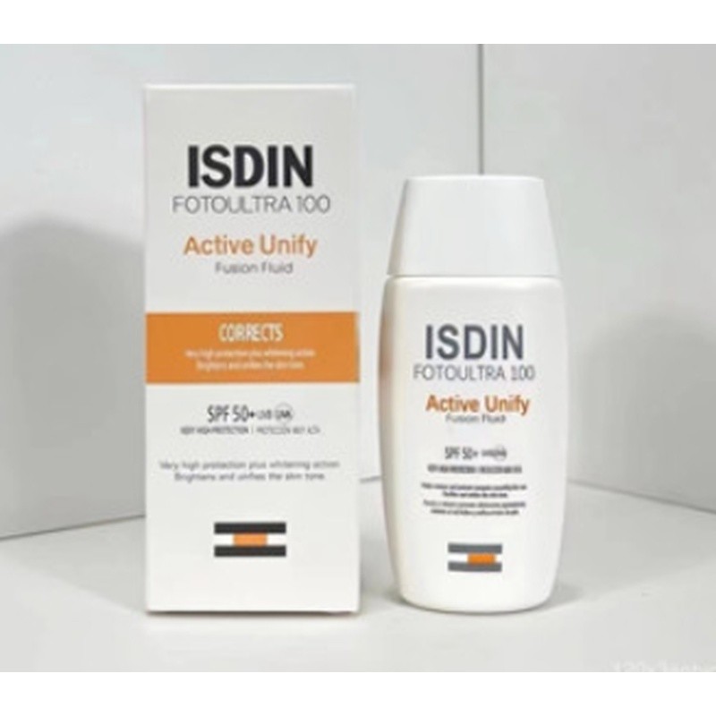 【SG Shipment】ISDIN FOTOULTRA 100 Active Unify Fusion Fluid SPF50+ 50ml ...