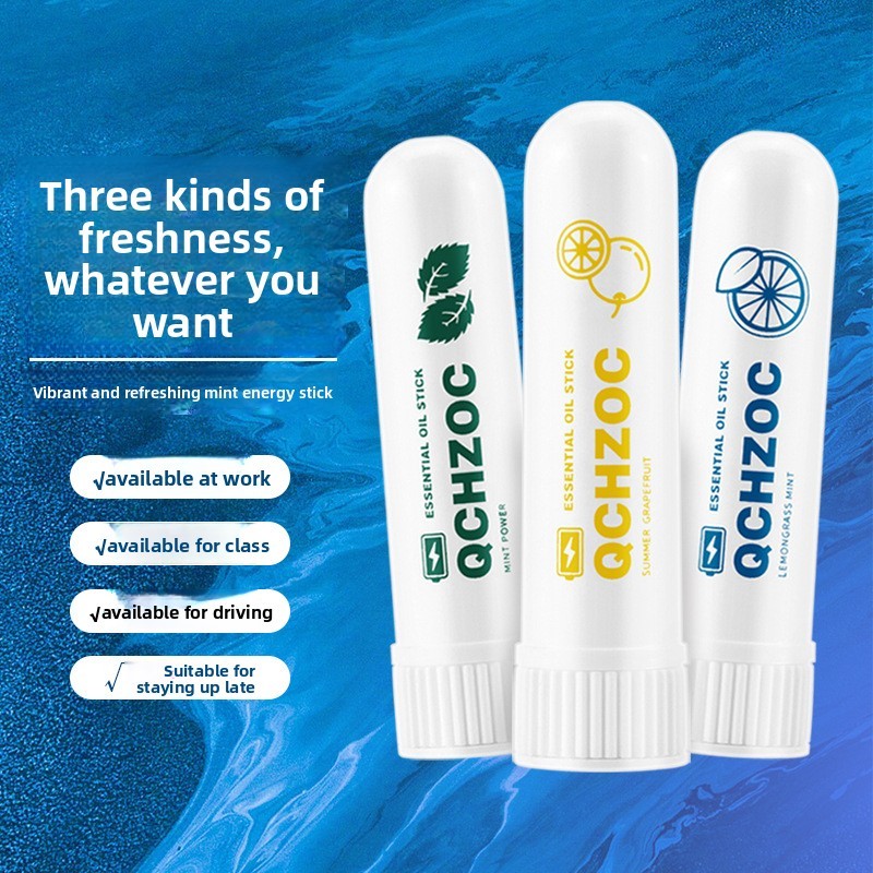 Drive Revive Nasal Stick - Menthol Inhaler for Energy & Sinus Relief ...