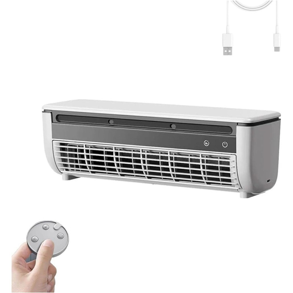 Wireless Charging Air Conditioner, No-Drill Wall-Mounted Portable Air ...