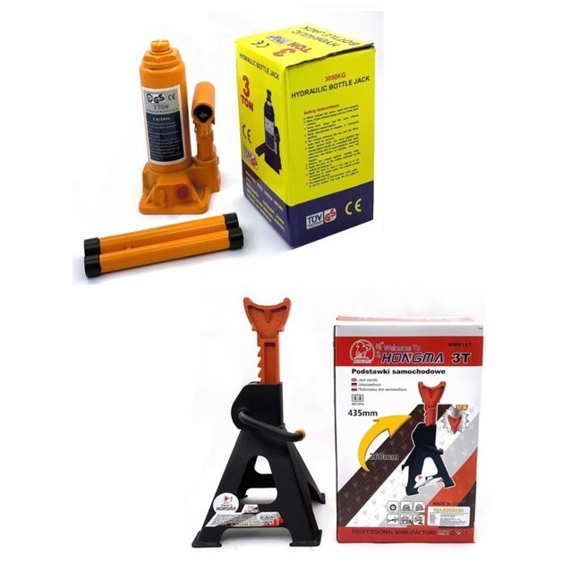[SG STOCK] BOTTLE JACK (2-15 TON) Lightweight Orange Hydraulic & JACK ...
