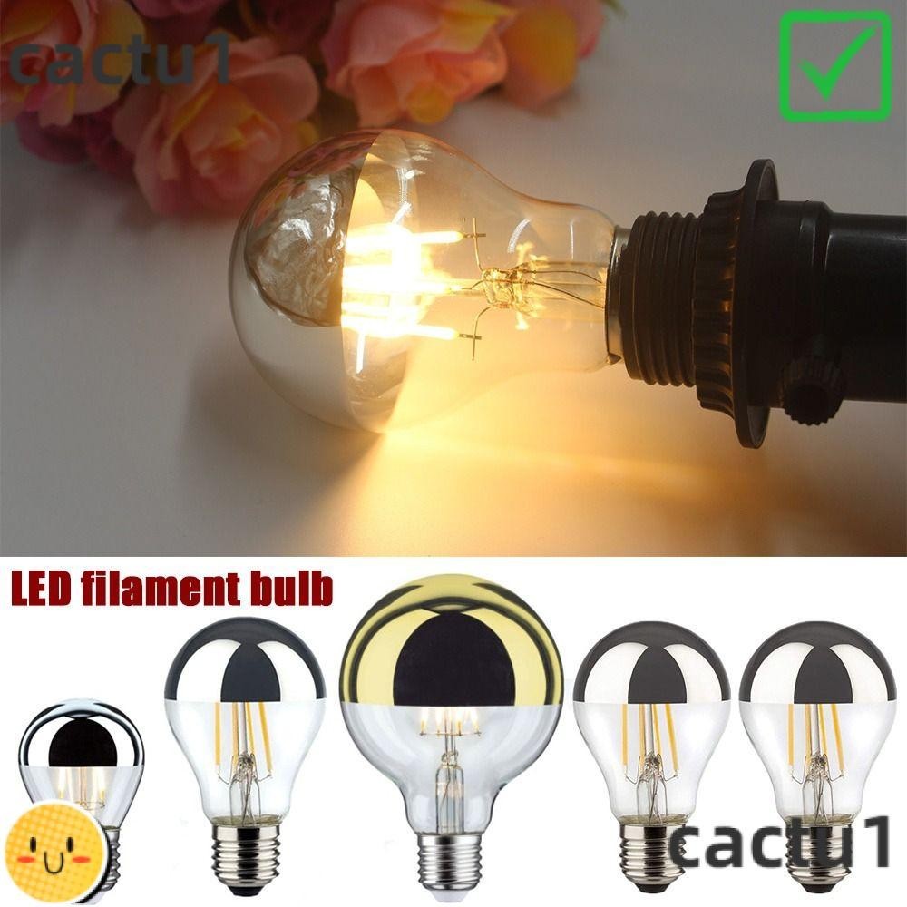 DIEMON LED filament bulb Stabla Hot E27 ncandescent silver light mirror ...