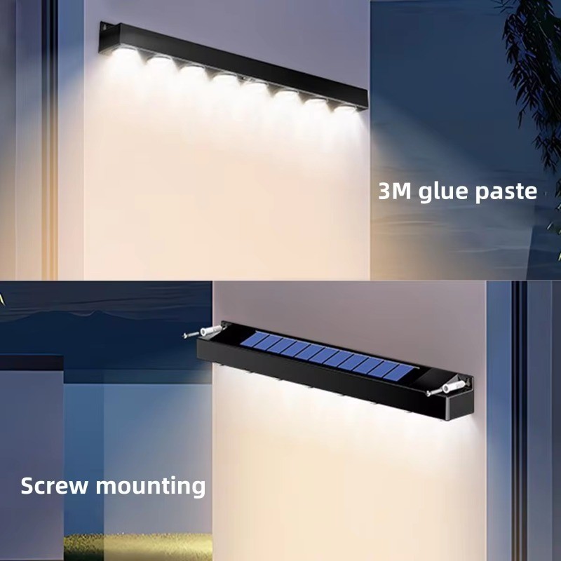 2025 NEW LED Solar Outdoor Waterproof Wall Light Garden Decoration ...