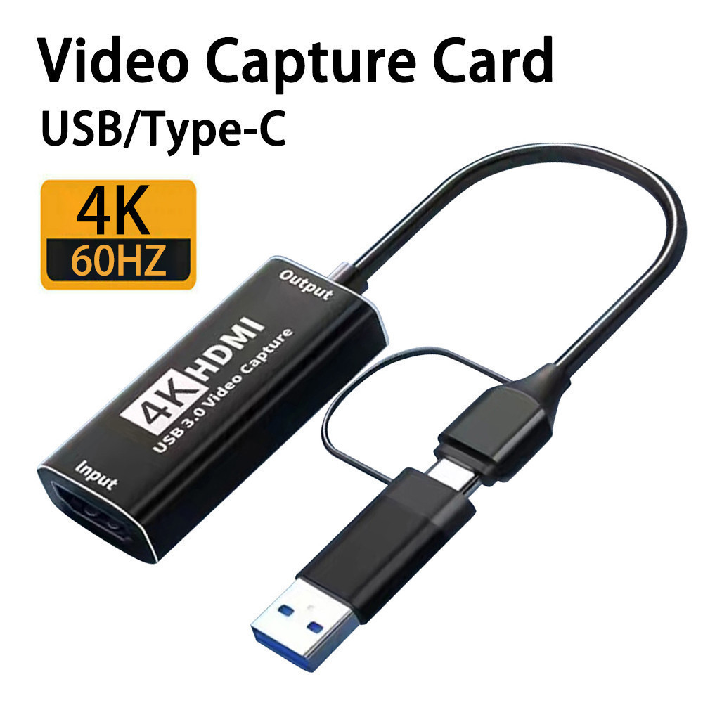 Video Capture Card HDMI to USB 1080P Game Capture Card Recorder Device ...