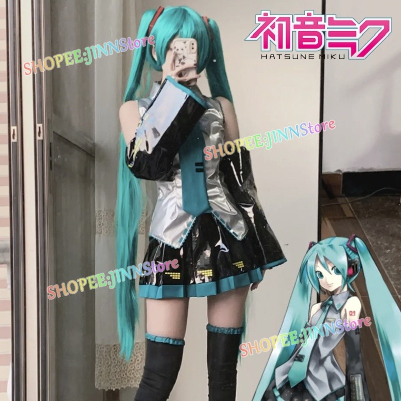 - JINN - VOCALOID HATSUNE MIKU Cosplay MIKU Cosplay Costumes Dress Wig ...