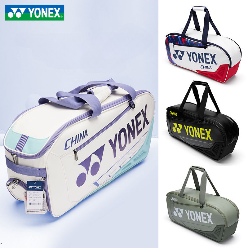 YONEX Badminton Bag Large Capacity Shoulder Bag BA02331WEX 6-Pack ...