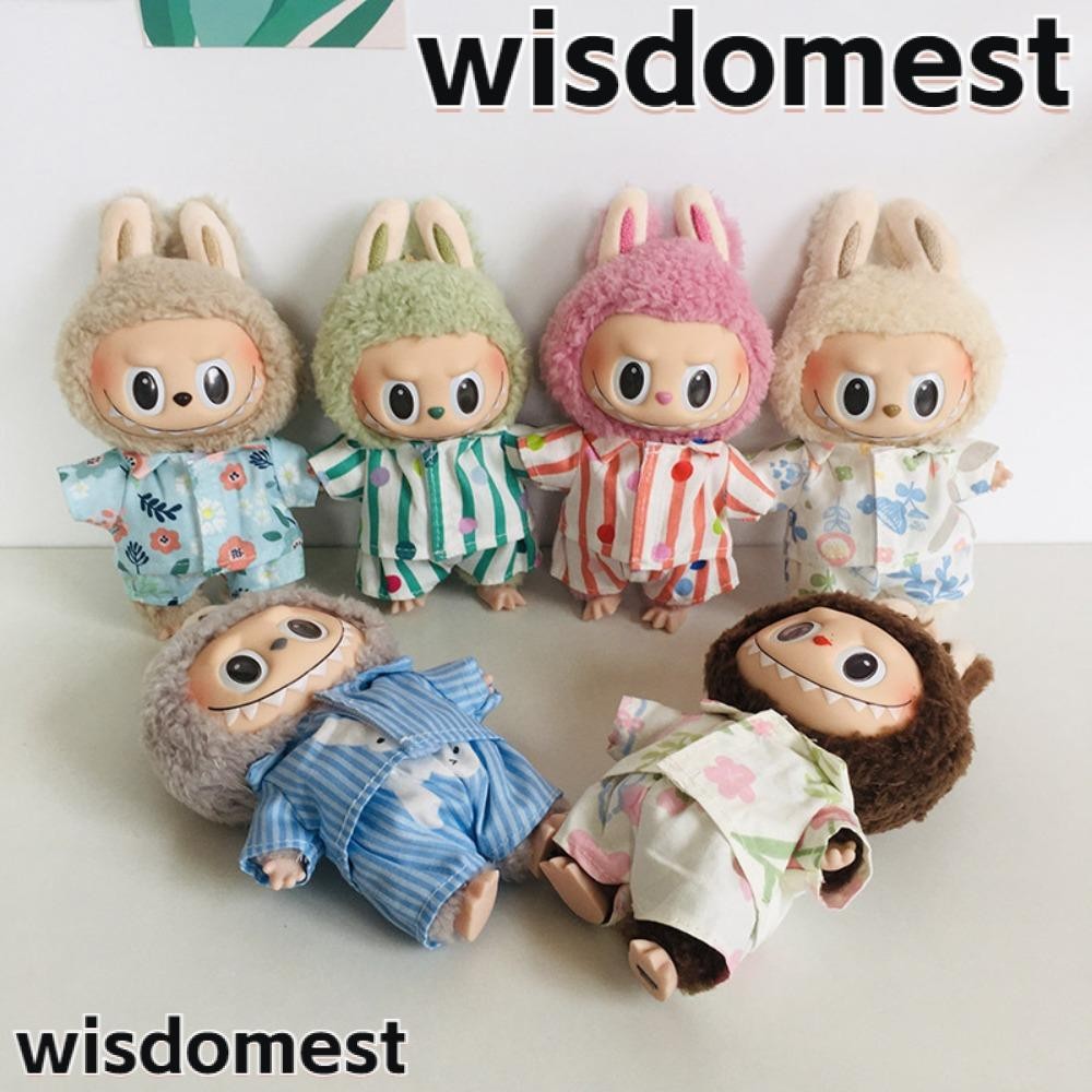 WISDOMEST Labubu Shirt, 17CM Labubu Replacement Labubu Shorts, Multiple ...