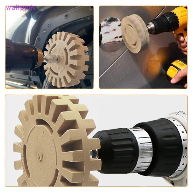 wallpink Car Pneumatic Rubber Eraser Wheel Pad Disk Decal Eraser Wheel ...