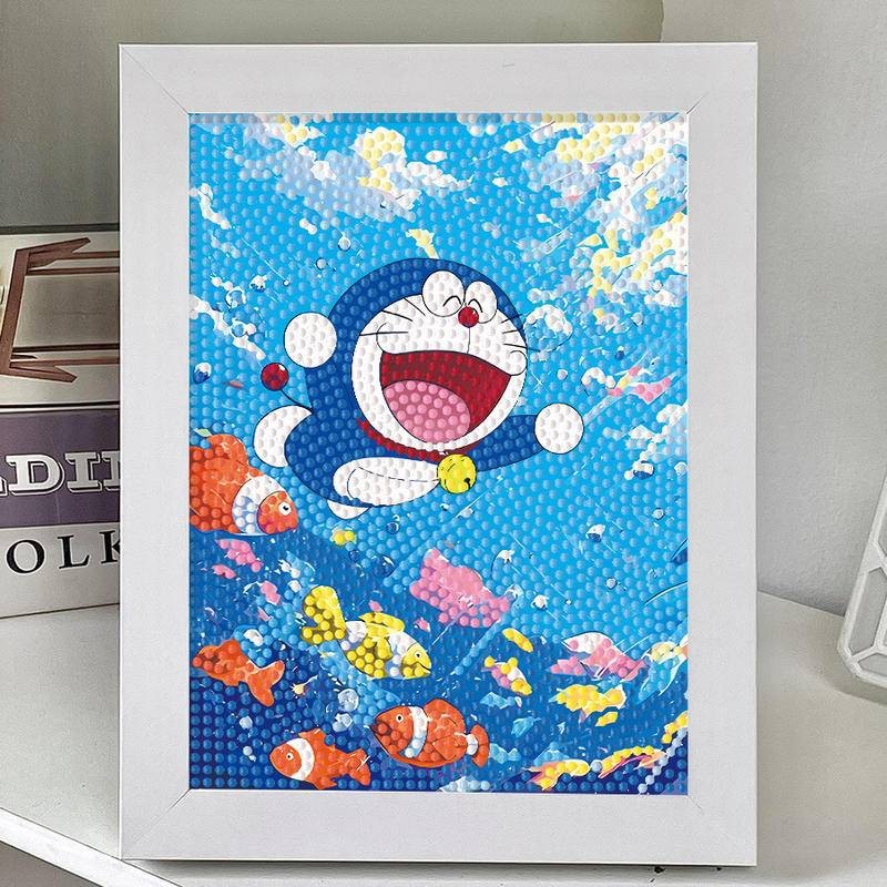 AVE｜Doraemon Diamond Painting Diamond Art Kids craft Educational Toys ...
