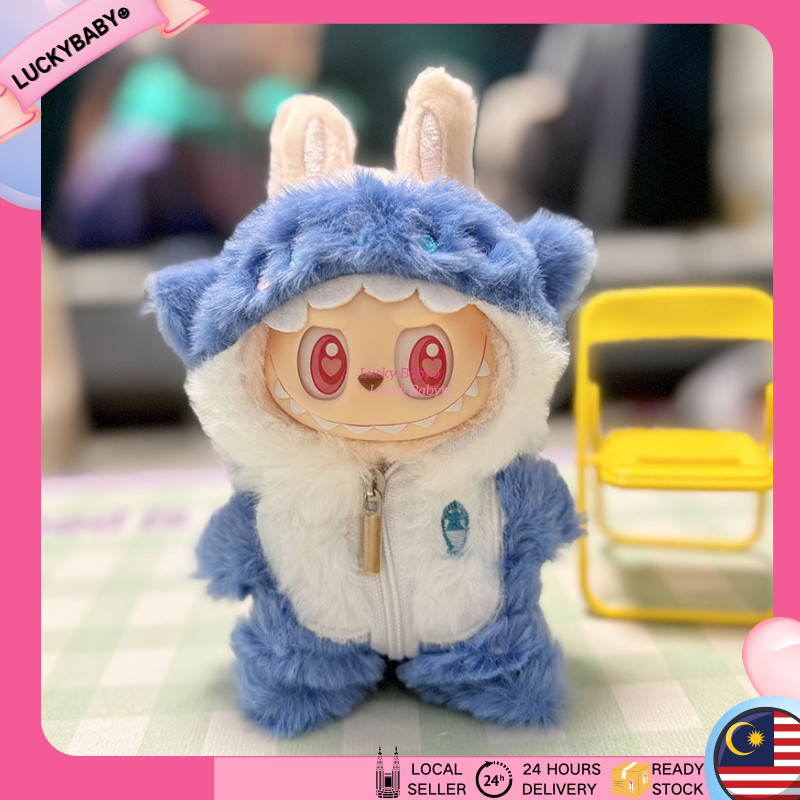 Labubu Doll Clothes Time To Chill Filled Cos Handmade Mini Jumpsuits ...