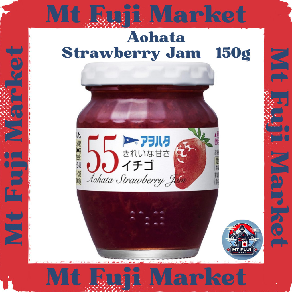 【Direct from Japan】 Aohata Strawberry Jam 150g | Shopee Singapore