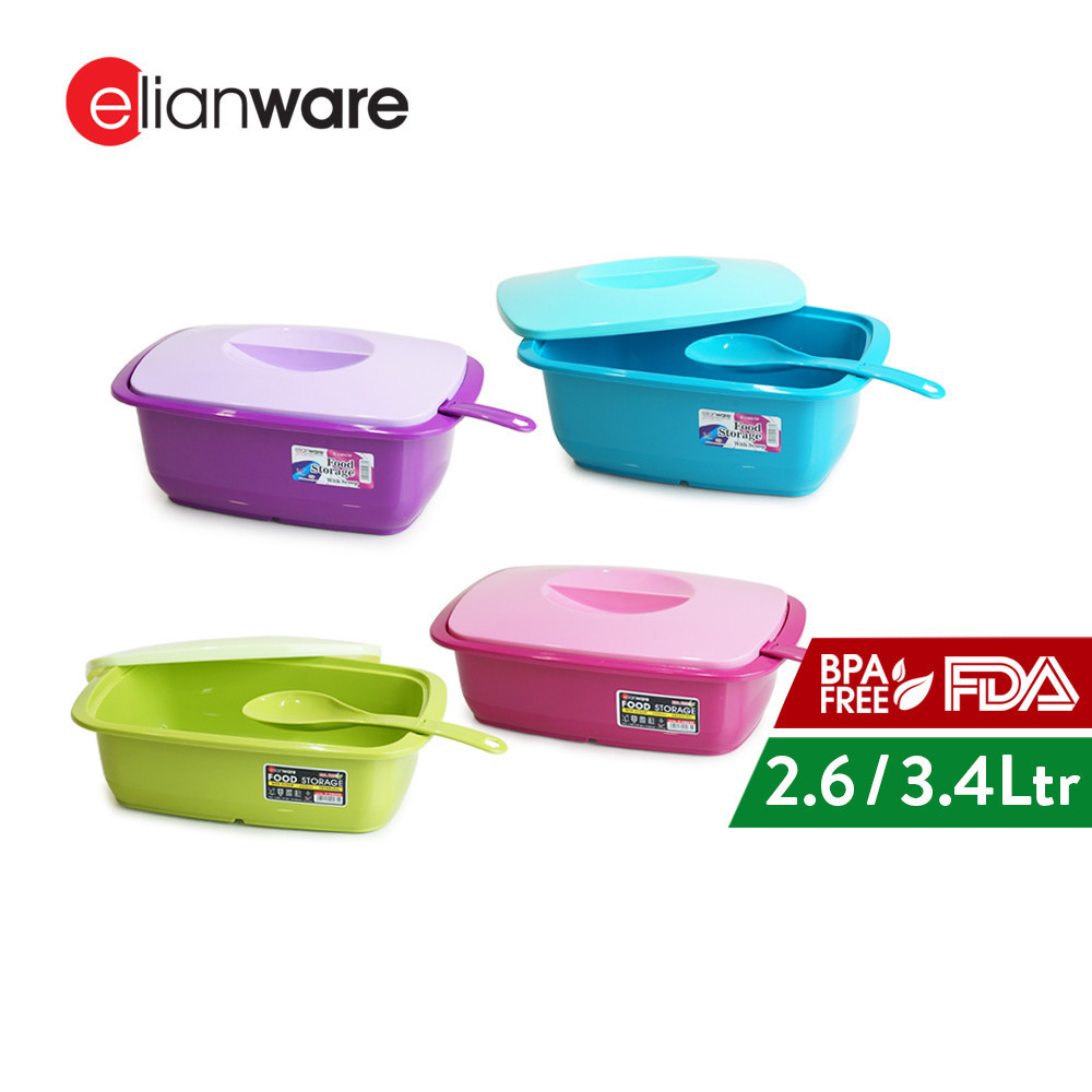Elianware 2.6Ltr & 3.4Ltr Bekas Makanan Party Buffet Tray Set Bekas ...
