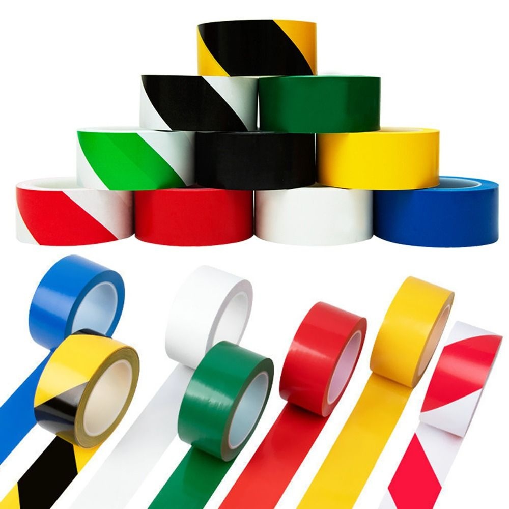 15Meters/roll Adhesive PVC Warning Tape Multifunctional Waterproof Anti ...