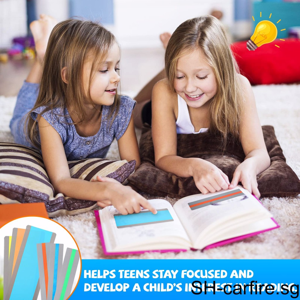 1/2/3 16pieces Wide Applications Reading Ruler Reading Easier With ...