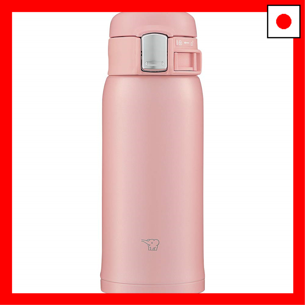 【Direct From Japan】ZOJIRUSHI Thermos 360ml One-touch Mug Lightweight ...