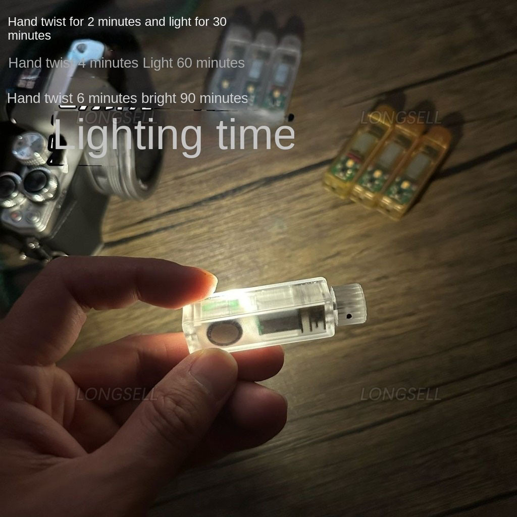 Fidget Spinner EDC Hand twisting self-generating lamp mini toy ...