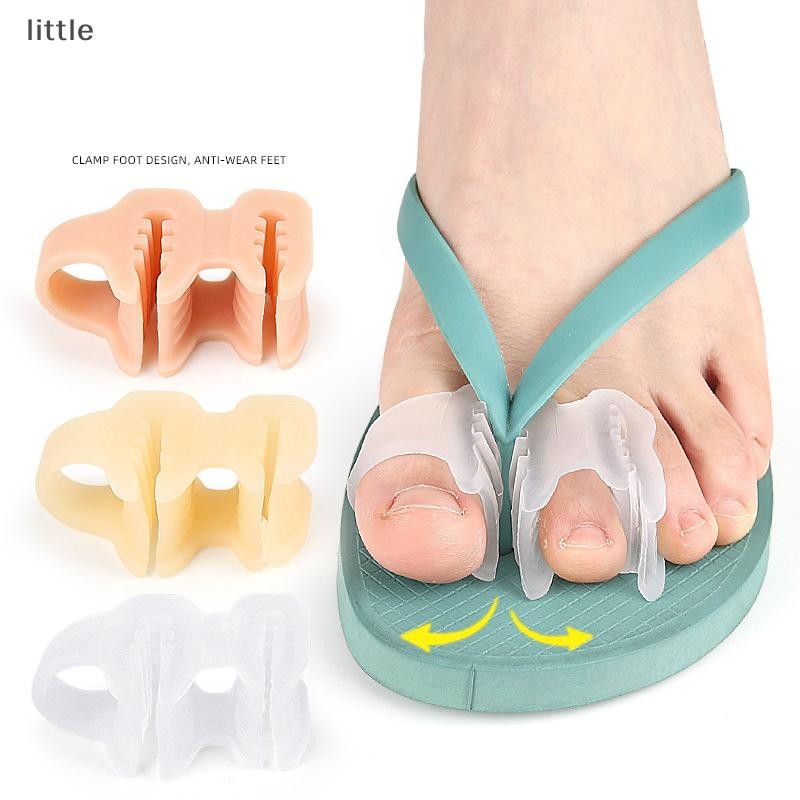 sglittle Toe Finger Separator 2 Hole Hallux Valgus Orthopedic Spacers Bunion Overlapping Hammer ...